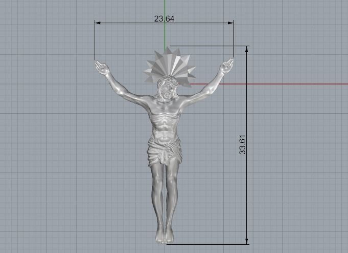Jesus christ statue Model 3709 3D model 3D printable | CGTrader
