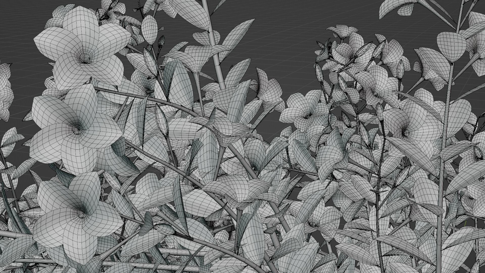 3d Gate With Flower 01 3D model | CGTrader