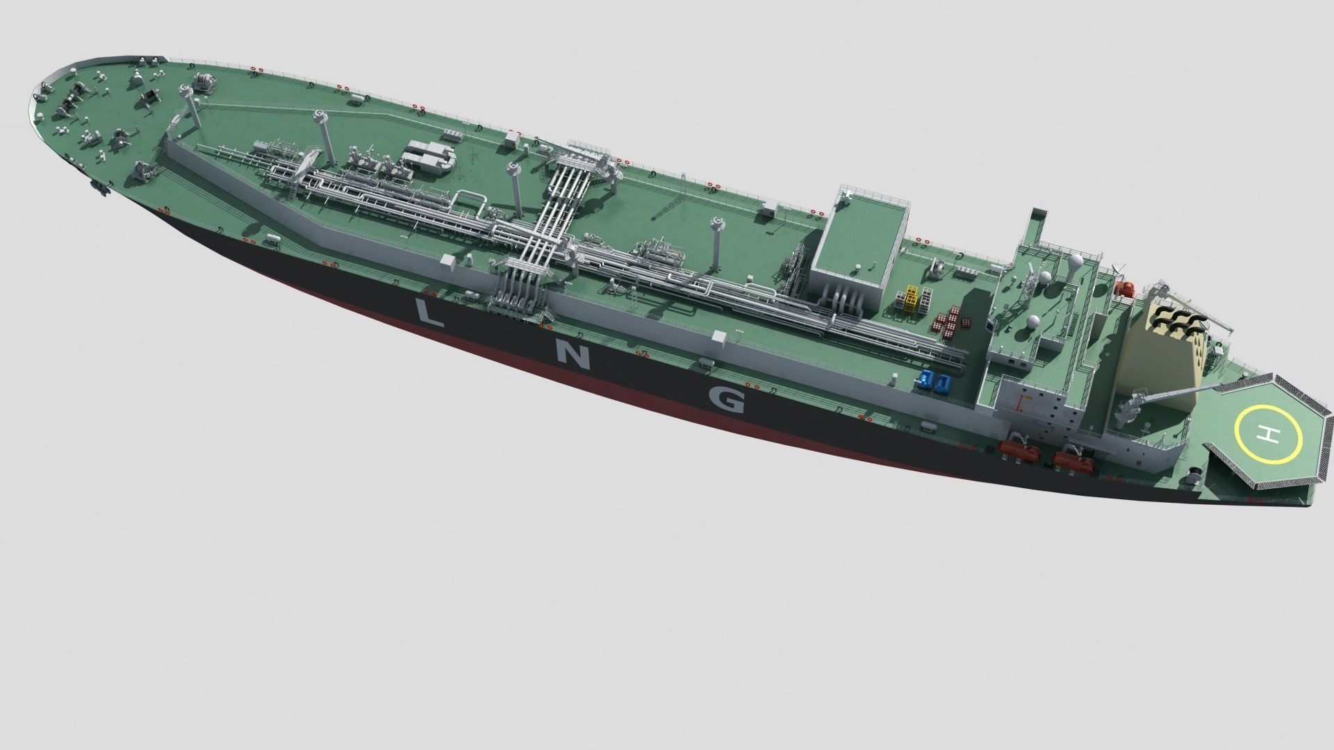 LNG Ship 3D model | CGTrader