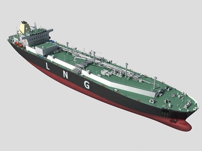 LNG Ship 3D model | CGTrader