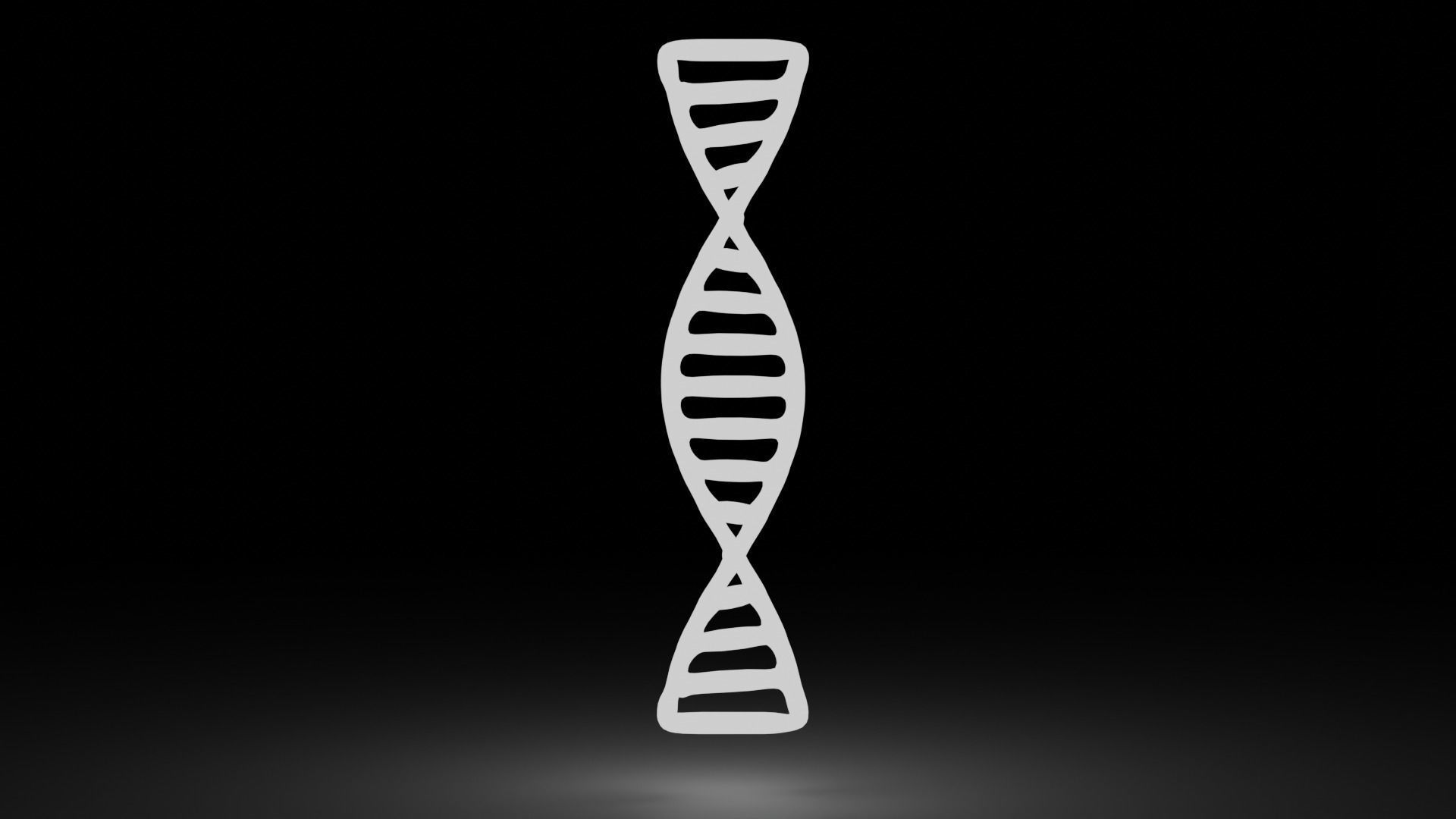 3D model simple DNA VR / AR / low-poly | CGTrader