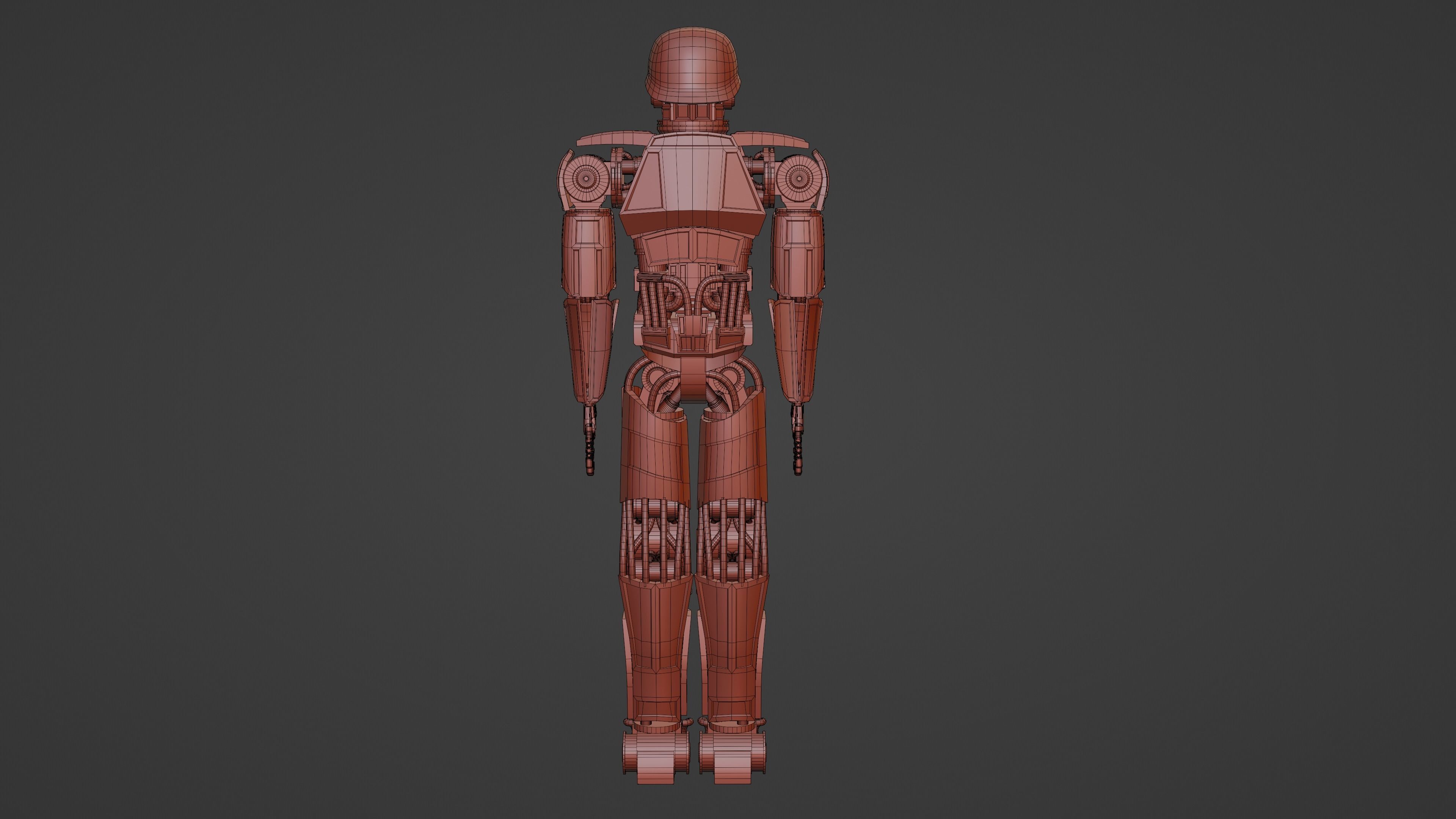 Robot Soldier free 3D model rigged | CGTrader