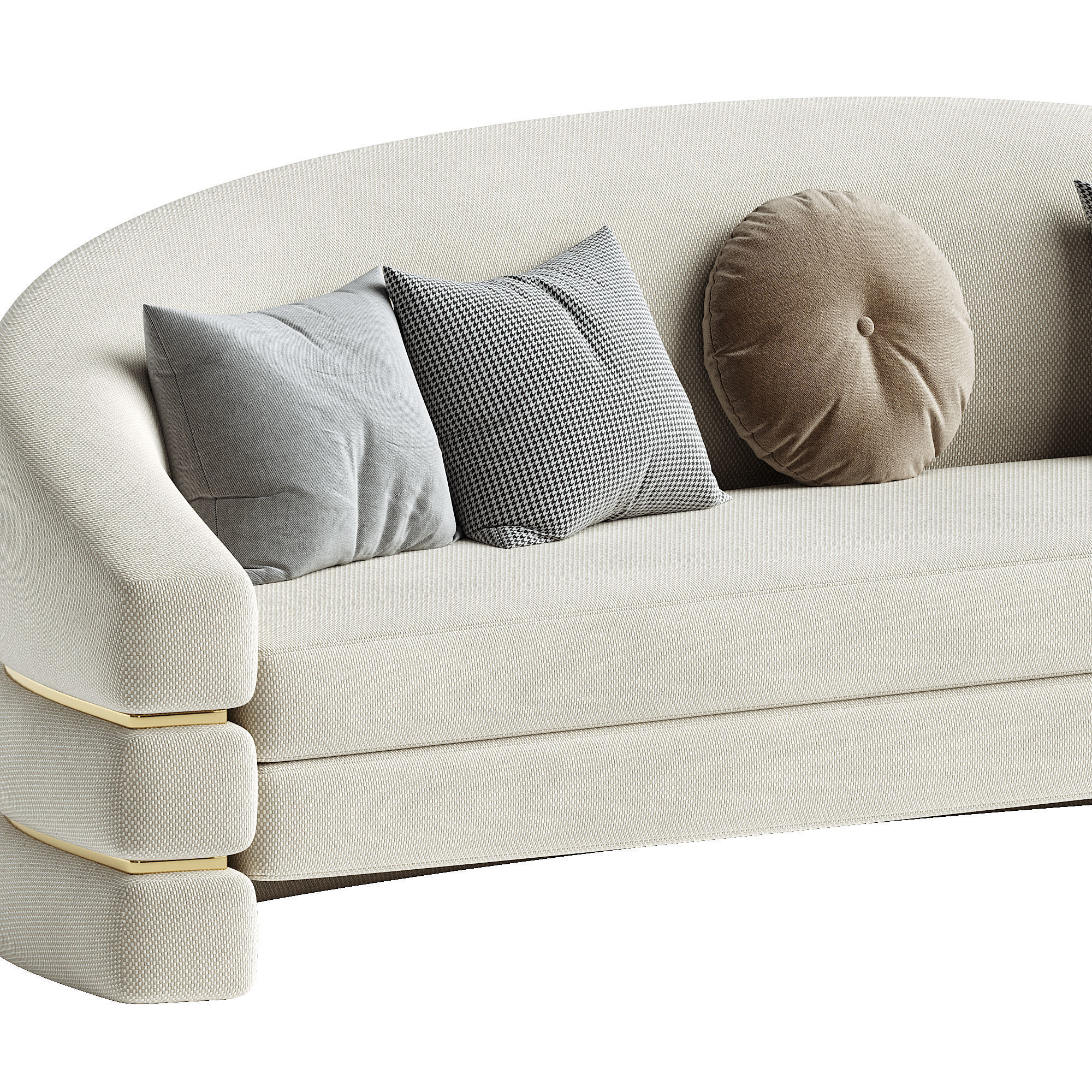Hutton Sofa Covet House 3D model | CGTrader