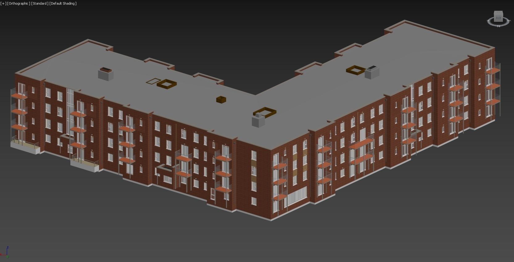 Apartment buildings 3D model | CGTrader