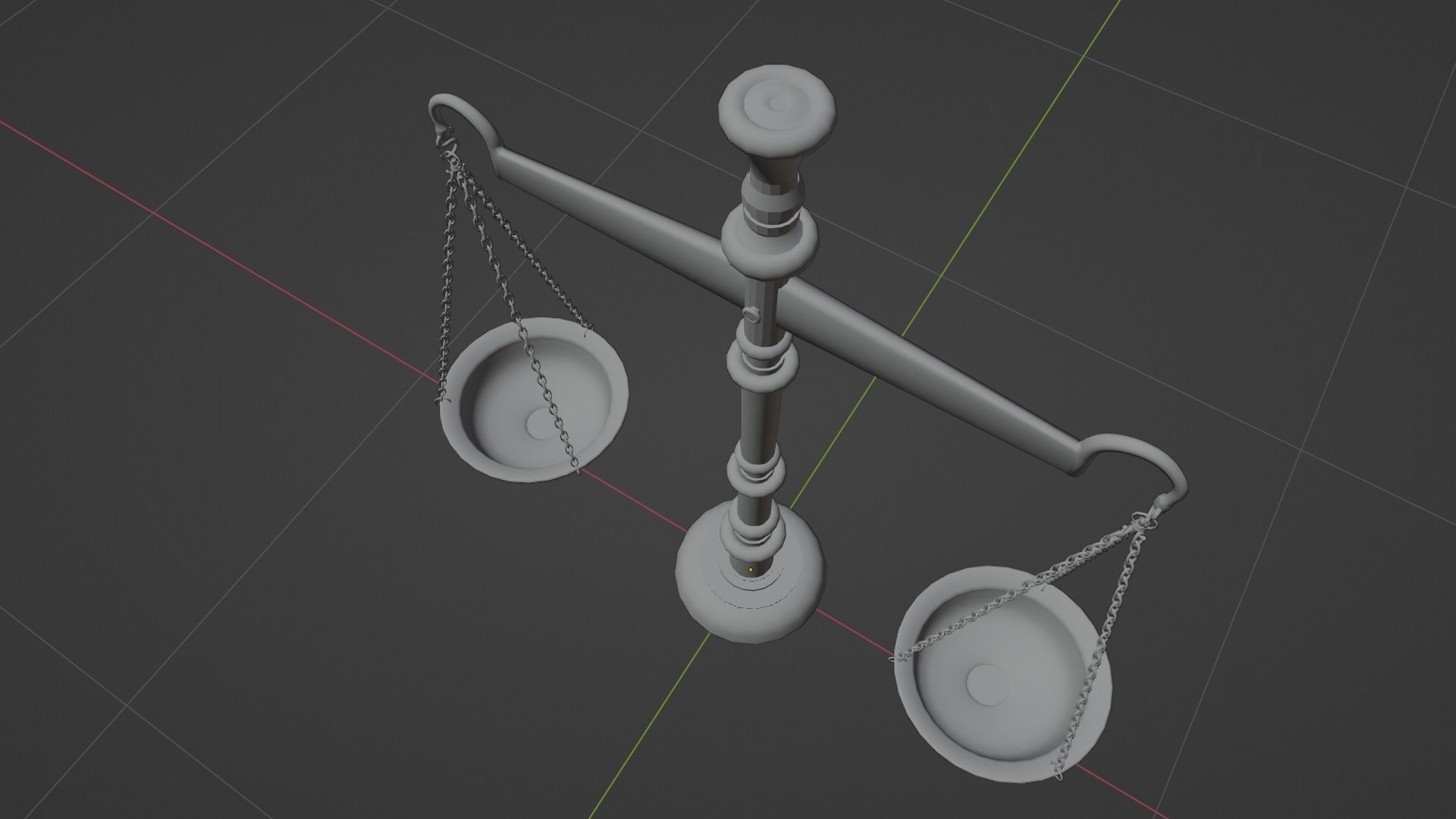 3D model WEIGHING SCALE - TARAJU VR / AR / low-poly | CGTrader