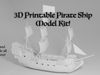 Fully 3D Printable Pirate Ship 3D model 3D printable | CGTrader