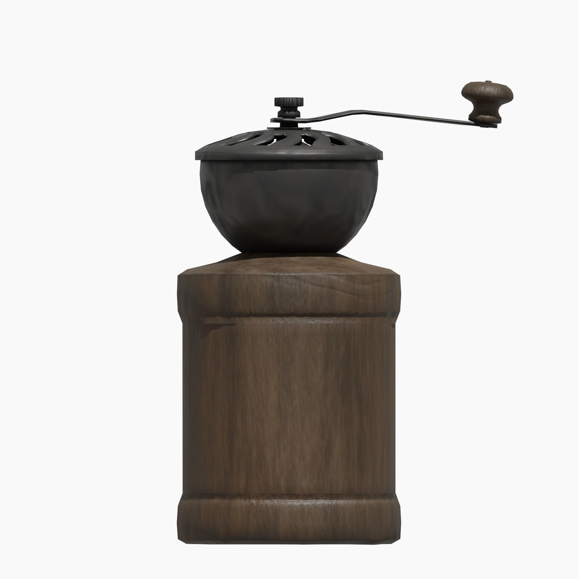 3D model Antique Coffee Bean Grinder Mill VR / AR / low-poly | CGTrader