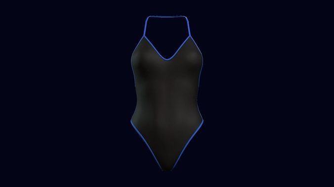 Swim suit 2 3D model | CGTrader