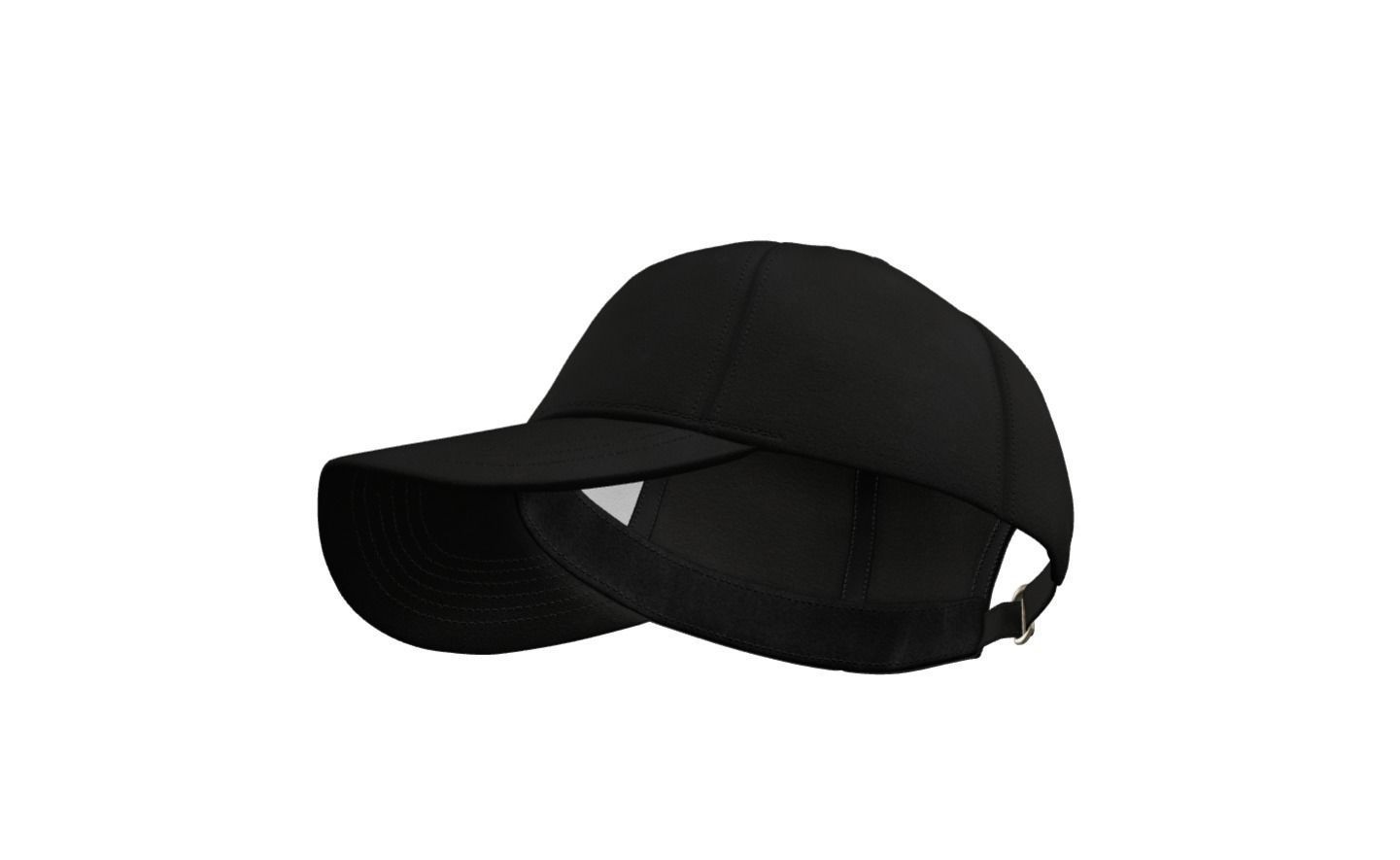 3D model Black Cap VR / AR / low-poly | CGTrader