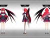 Highschool DxD - Devil Wings MMD Model free VR / AR / low-poly 3D model ...