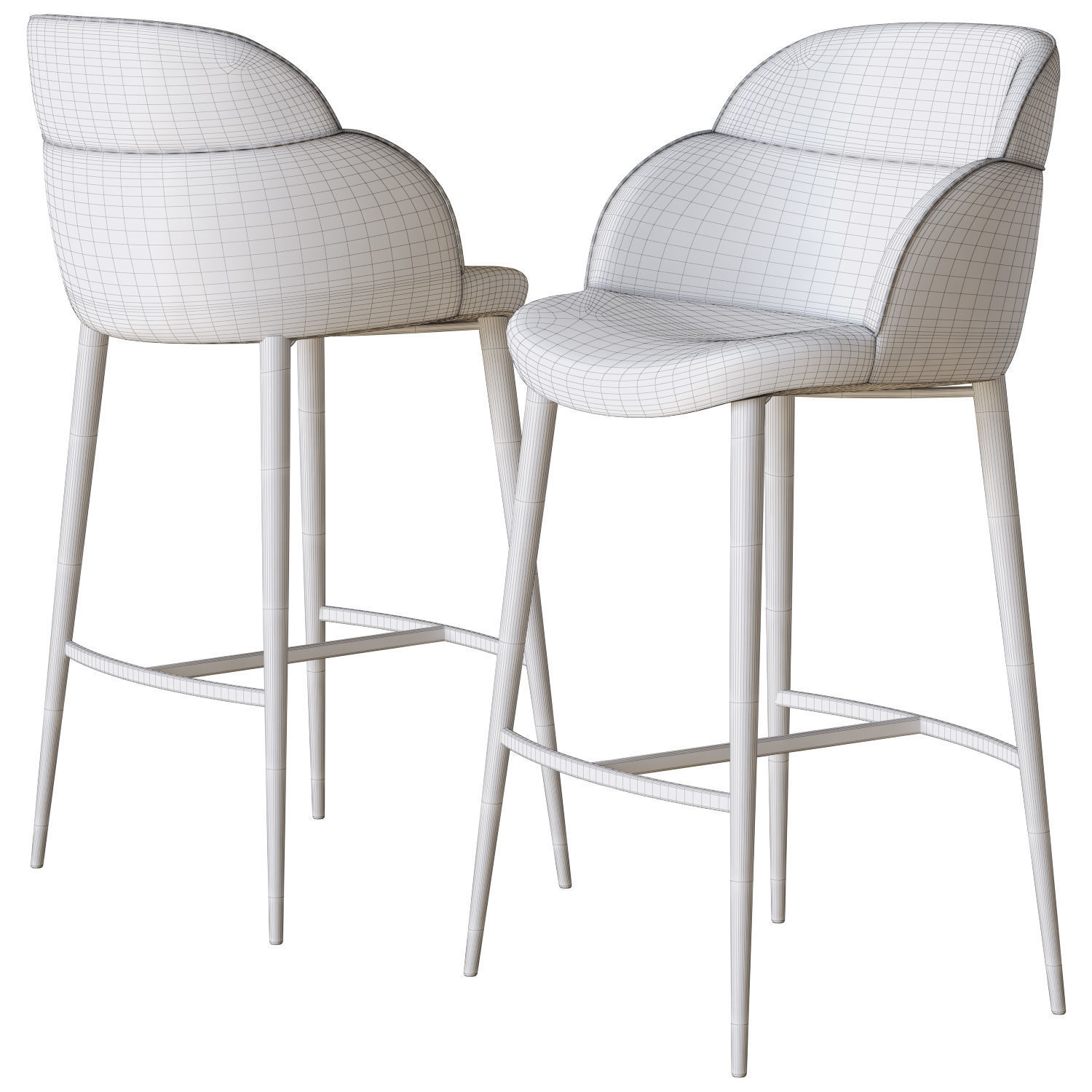 my way too stool by bonaldo 3D model rigged | CGTrader