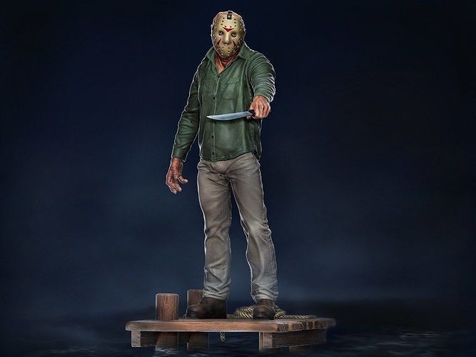 Jason Voorhees 3D model 3D printable | CGTrader