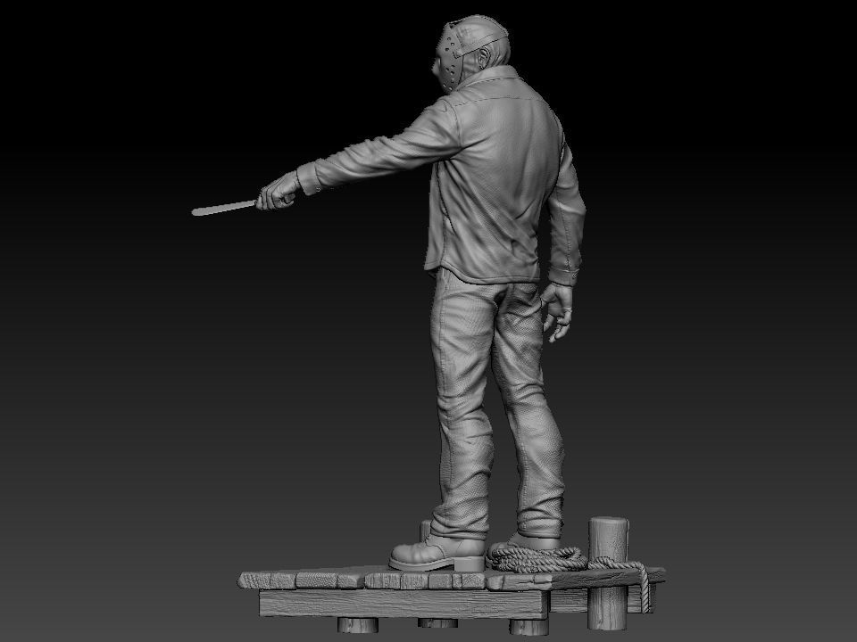 Jason Voorhees 3D model 3D printable | CGTrader