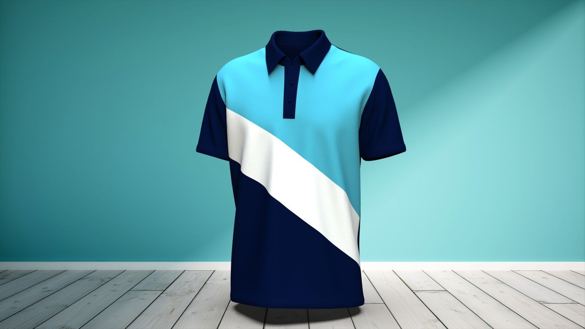 Men Stylish Polo T-Shirt 3D model | CGTrader
