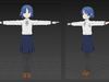 Ryo Yamada Bocchi the Rock VRChat Avatar 3D model rigged | CGTrader