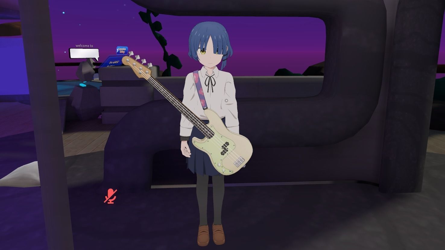 Ryo Yamada Bocchi the Rock VRChat Avatar 3D model rigged | CGTrader