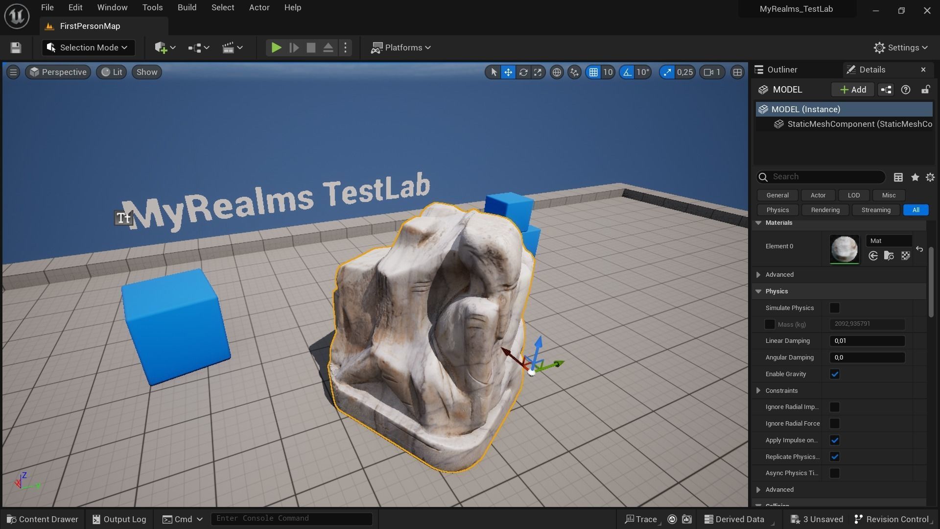 3D model Absract Cube Scan VR / AR / low-poly | CGTrader
