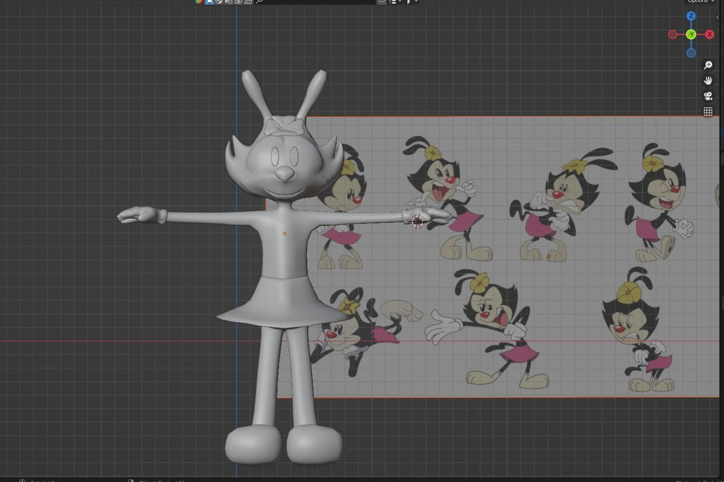 Dot Warner 3D model | CGTrader