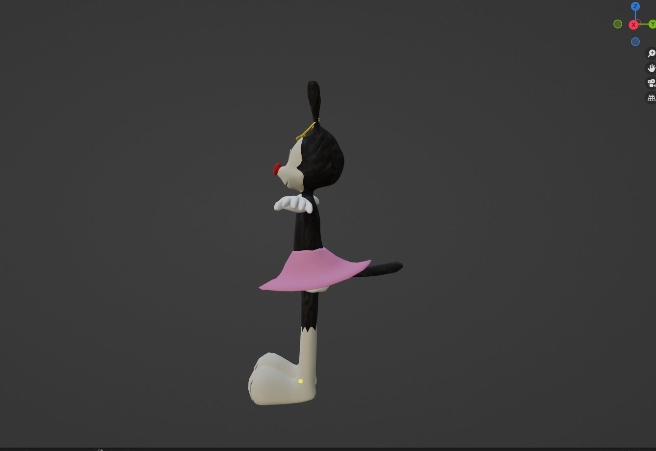 Dot Warner 3D model | CGTrader