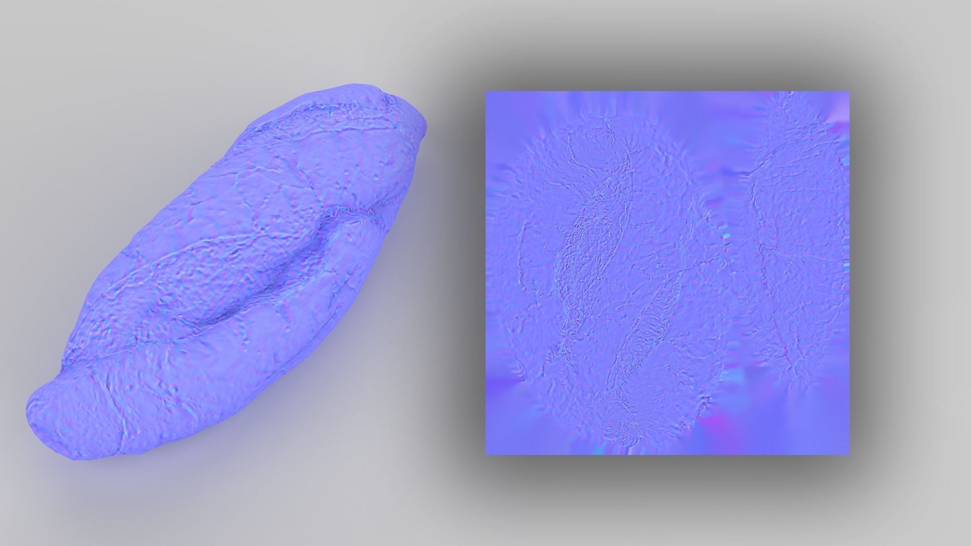 3D model Stale Bread Scan VR / AR / low-poly | CGTrader