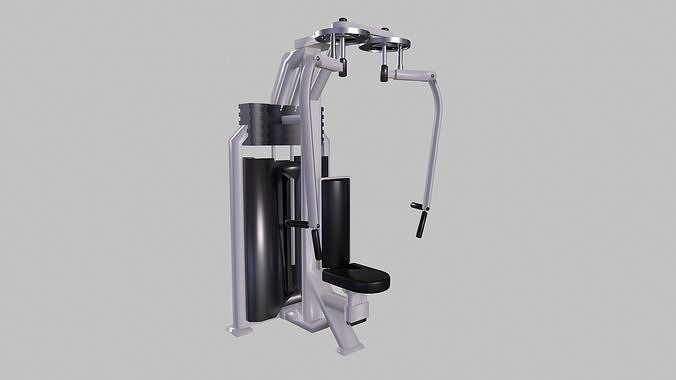 Pec Deck Fly Machine 3D model | CGTrader