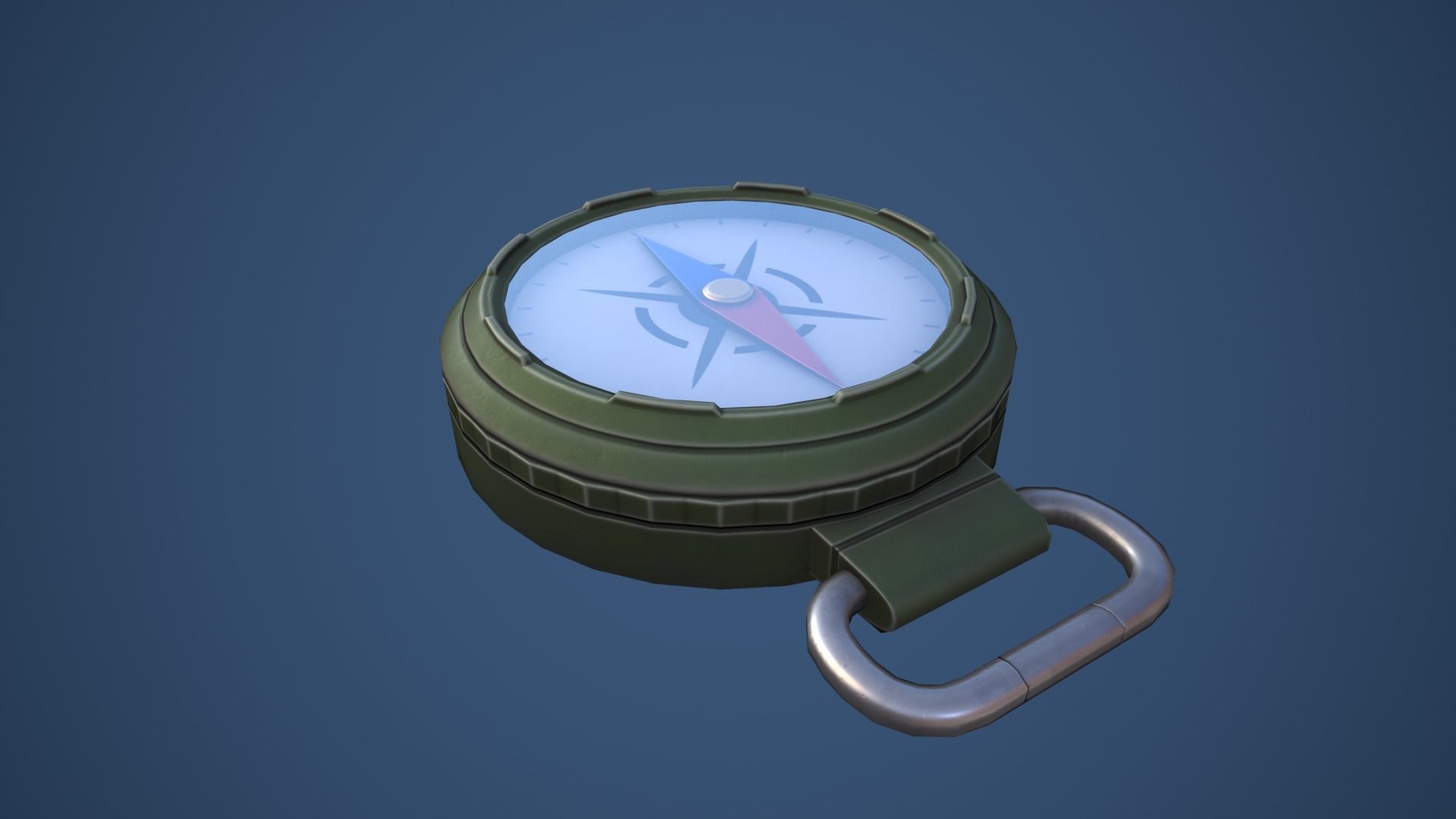 3D model Stylized Tourist Compass VR / AR / low-poly | CGTrader