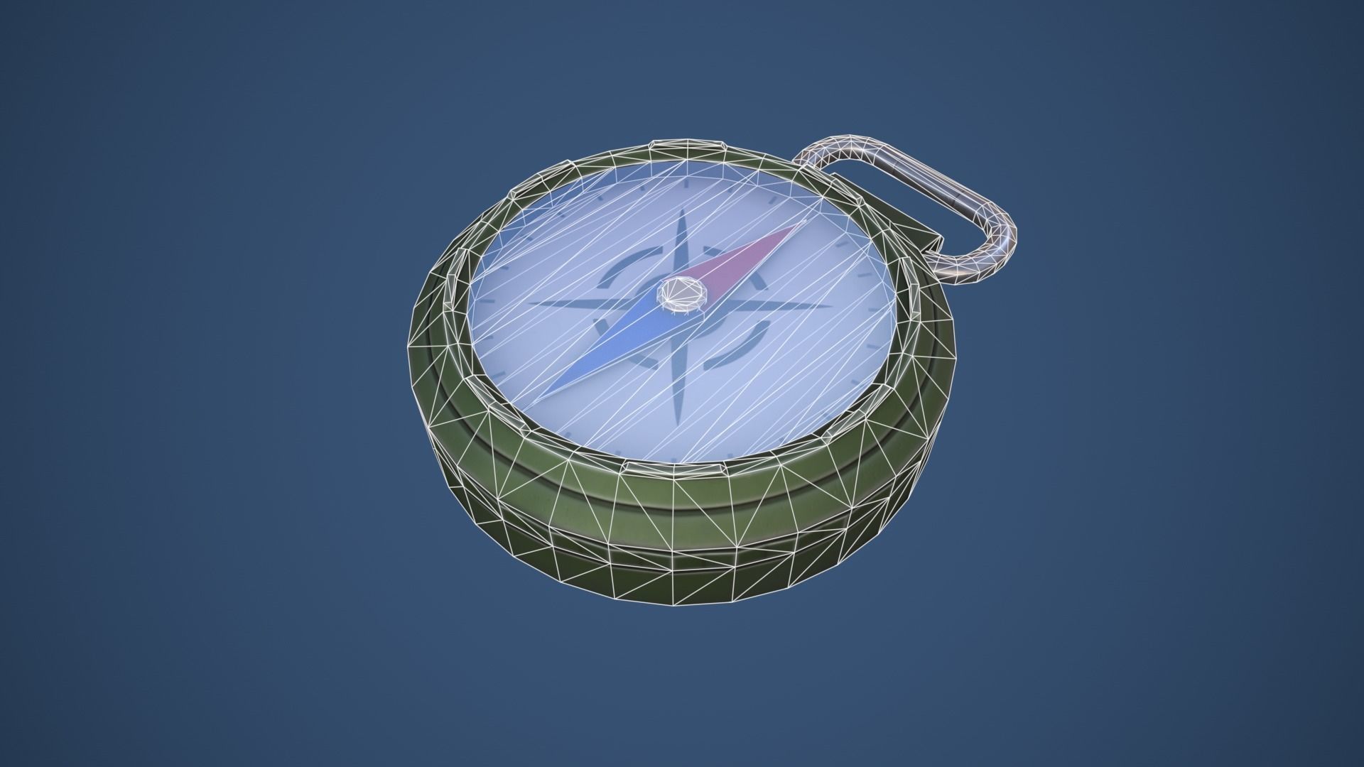 3D model Stylized Tourist Compass VR / AR / low-poly | CGTrader