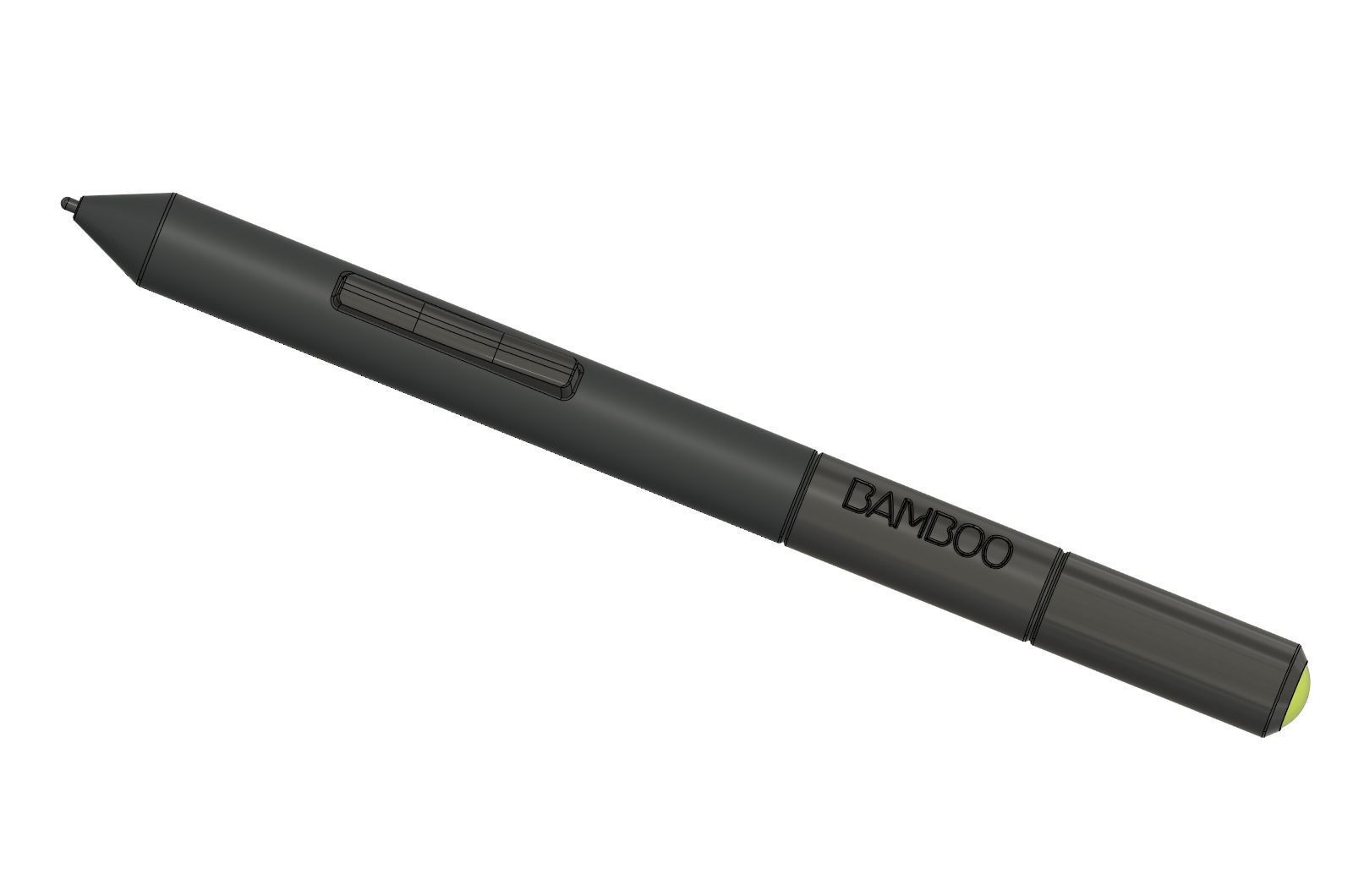 WACOM BAMBOO PEN CTL-670 free 3D model | CGTrader