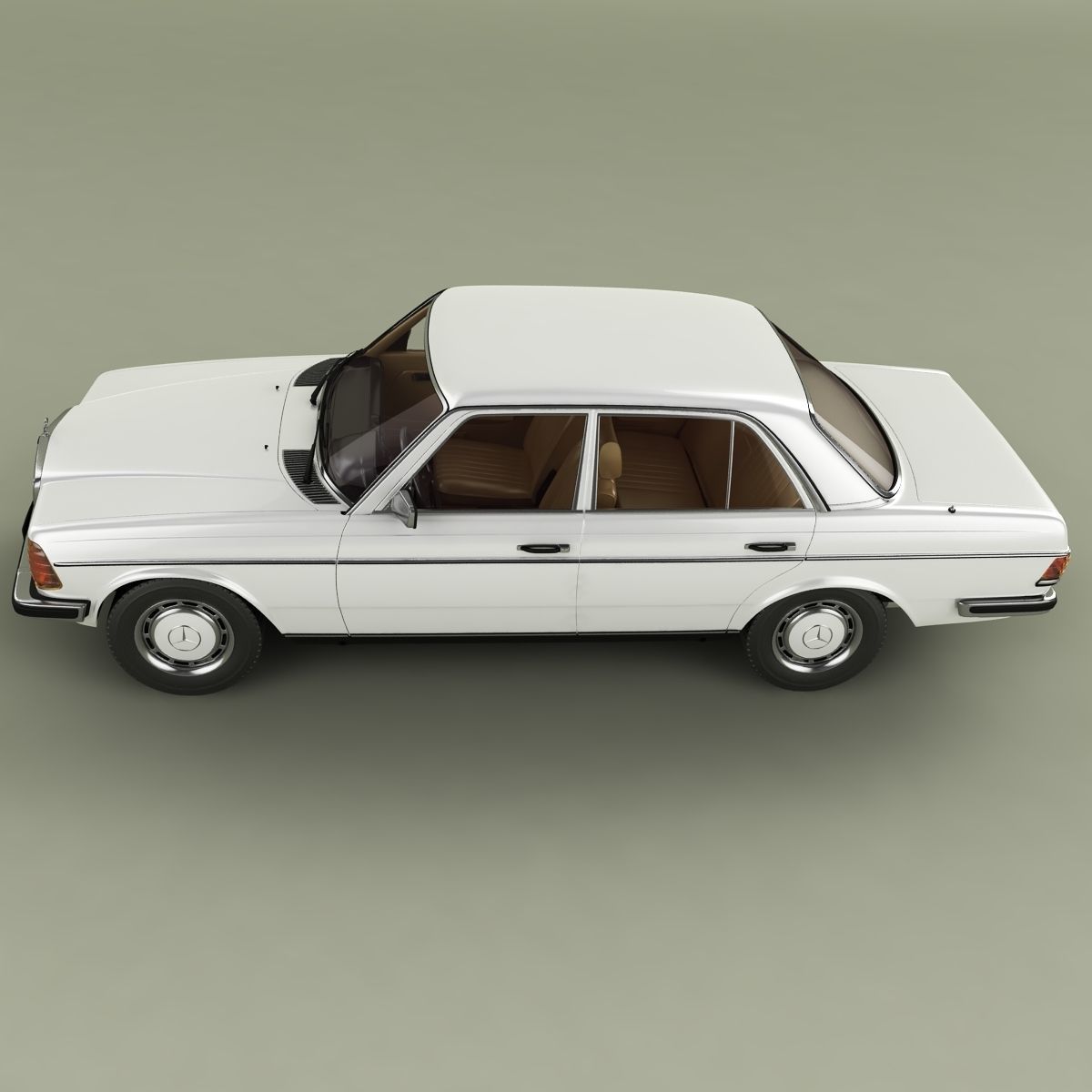 Mercedes-Benz W123 Sedan 3D model | CGTrader