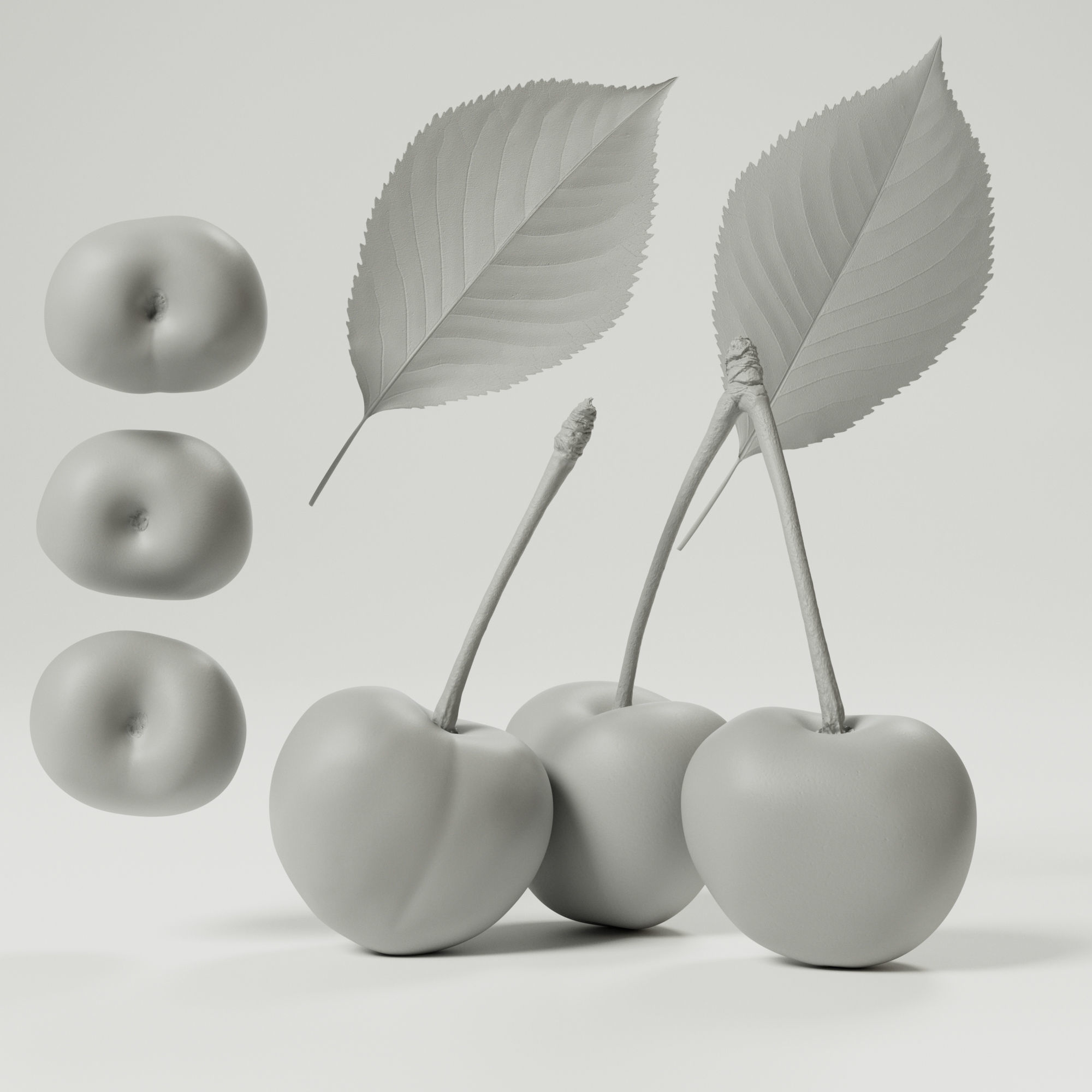 3D model Cherry VR / AR / low-poly | CGTrader
