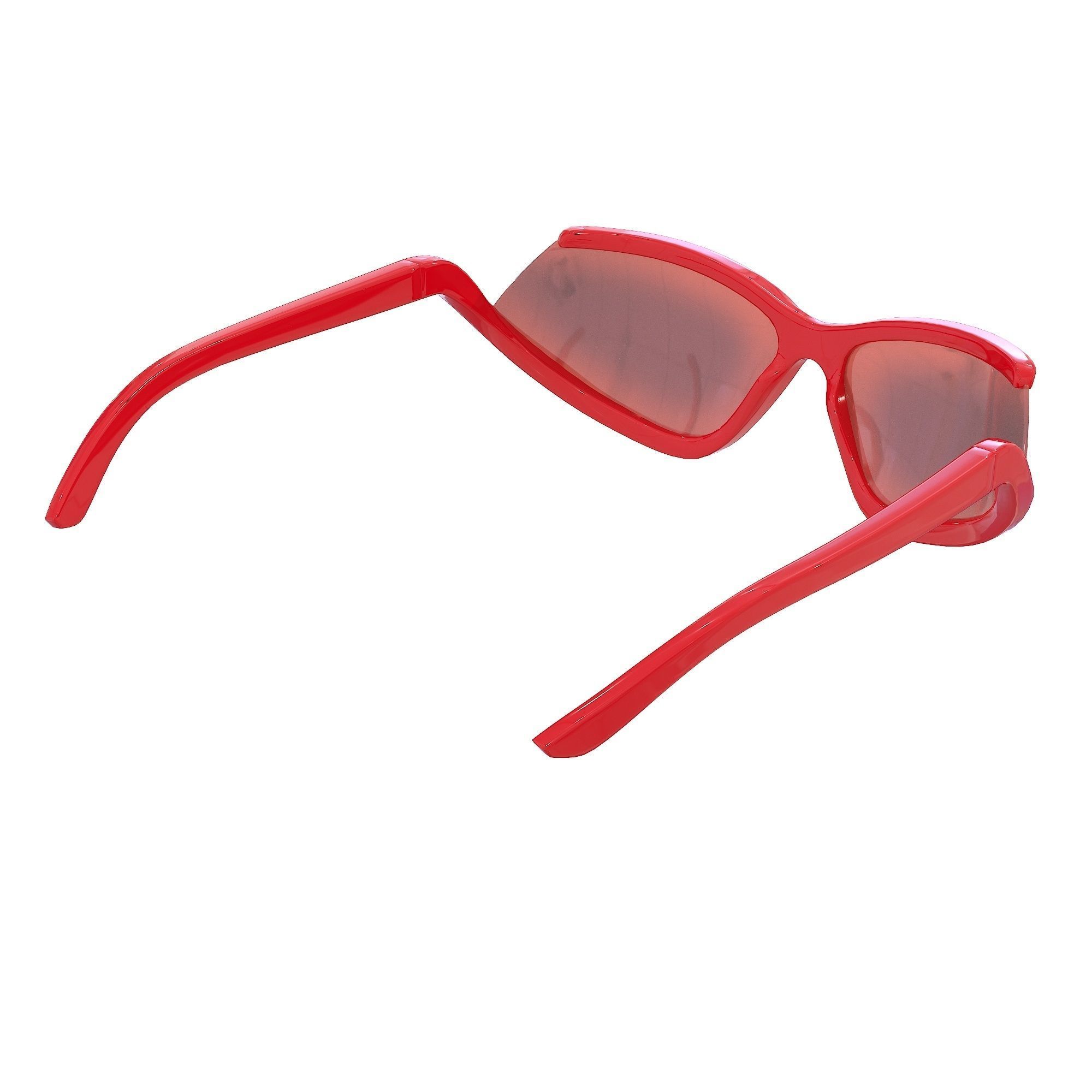 3D model Balenciaga Side Xpander Cat Sunglasses VR / AR / low-poly ...