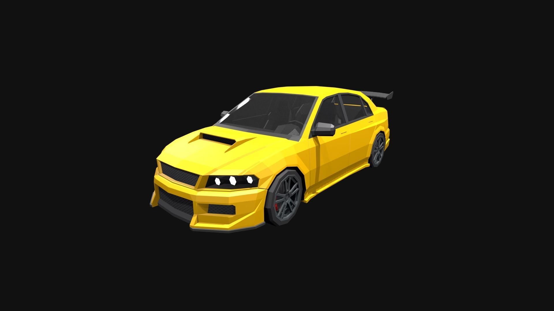 3D model Low Poly - Customizable Cars VR / AR / low-poly | CGTrader