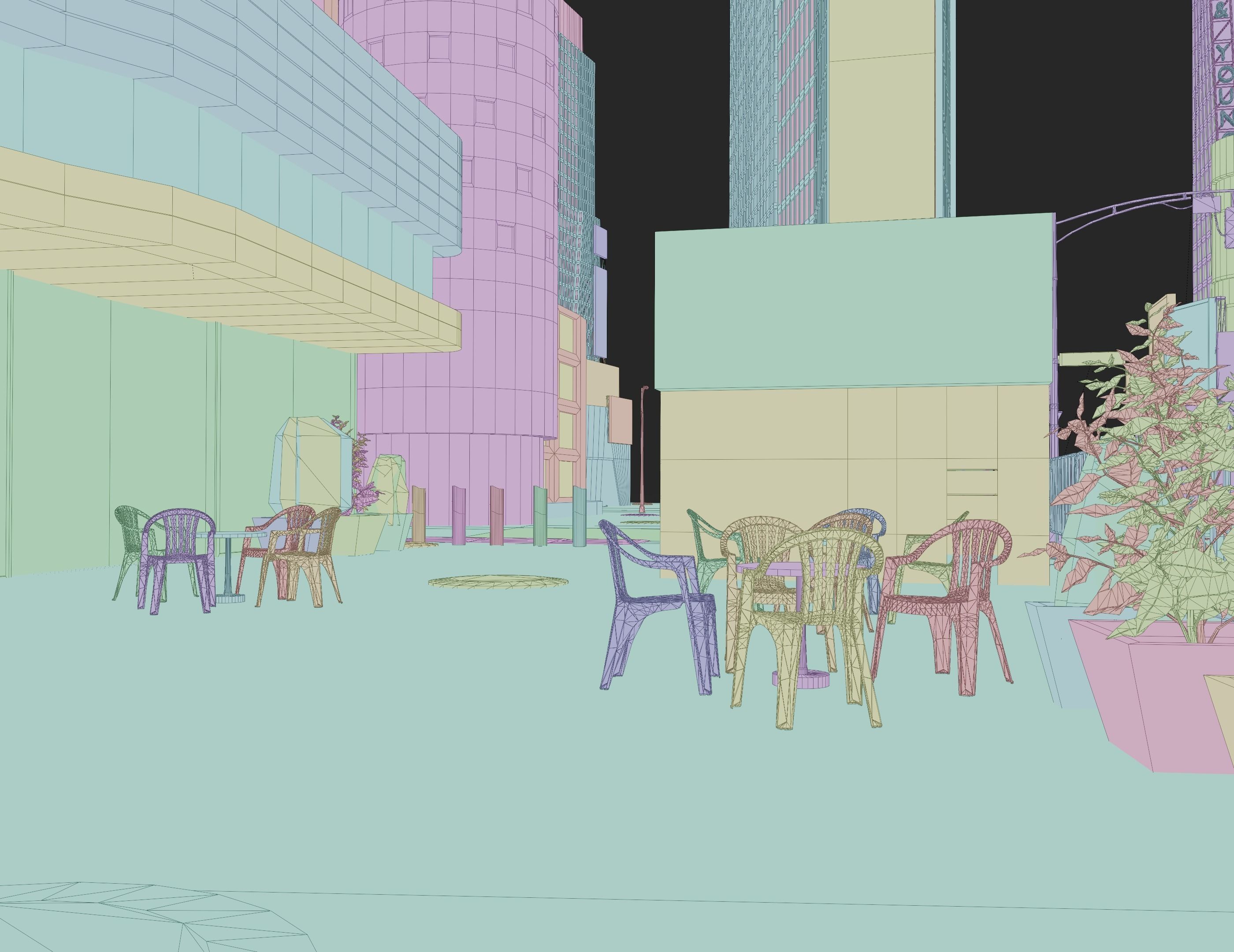 Times Square NYC Broadway New York City America 3D model | CGTrader