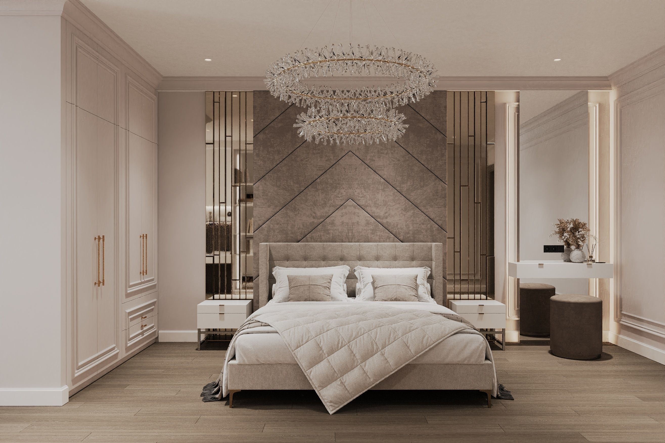 Bedroom design Interior style Neoclassical 3D model | CGTrader