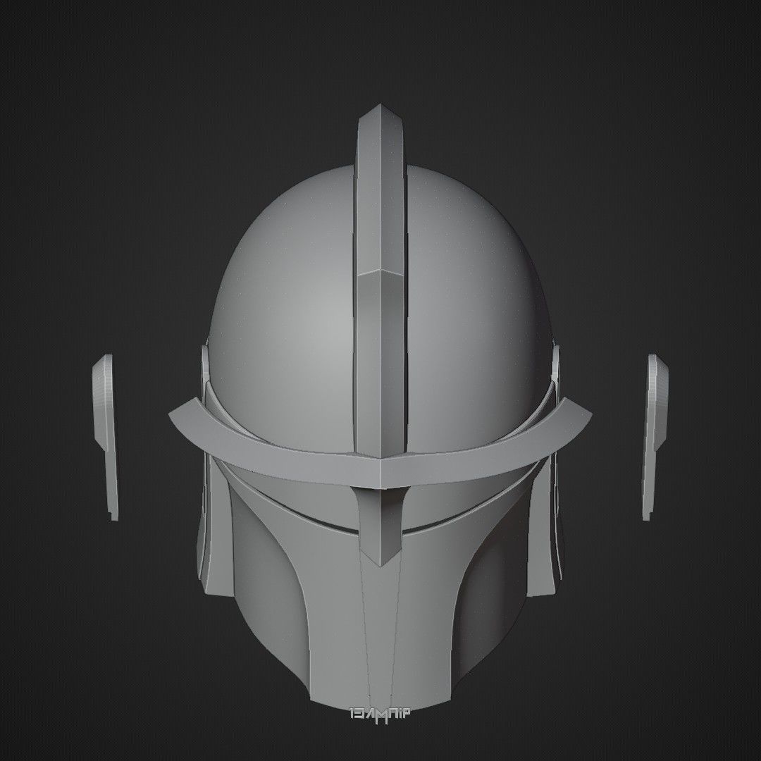 Gladiator Mandalorian Helmet 3D model 3D printable | CGTrader