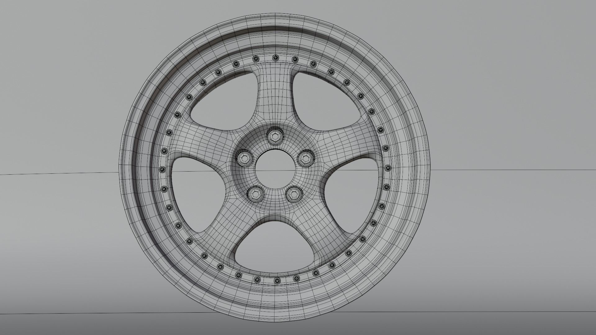 work meister s1 3p Wheel 3D model | CGTrader