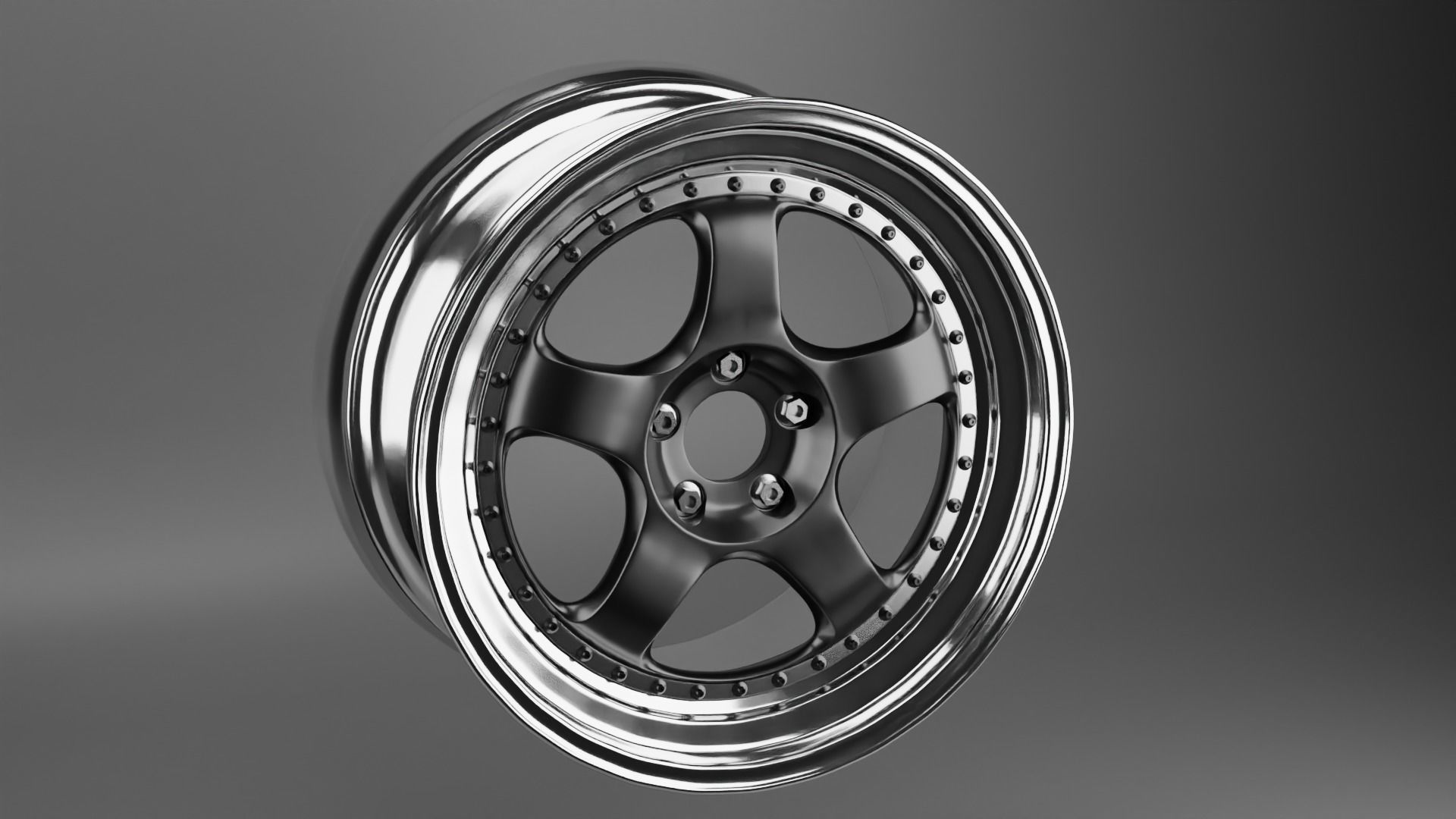 work meister s1 3p Wheel 3D model | CGTrader