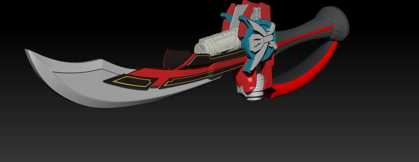 Gokai Saber 3D model 3D printable | CGTrader