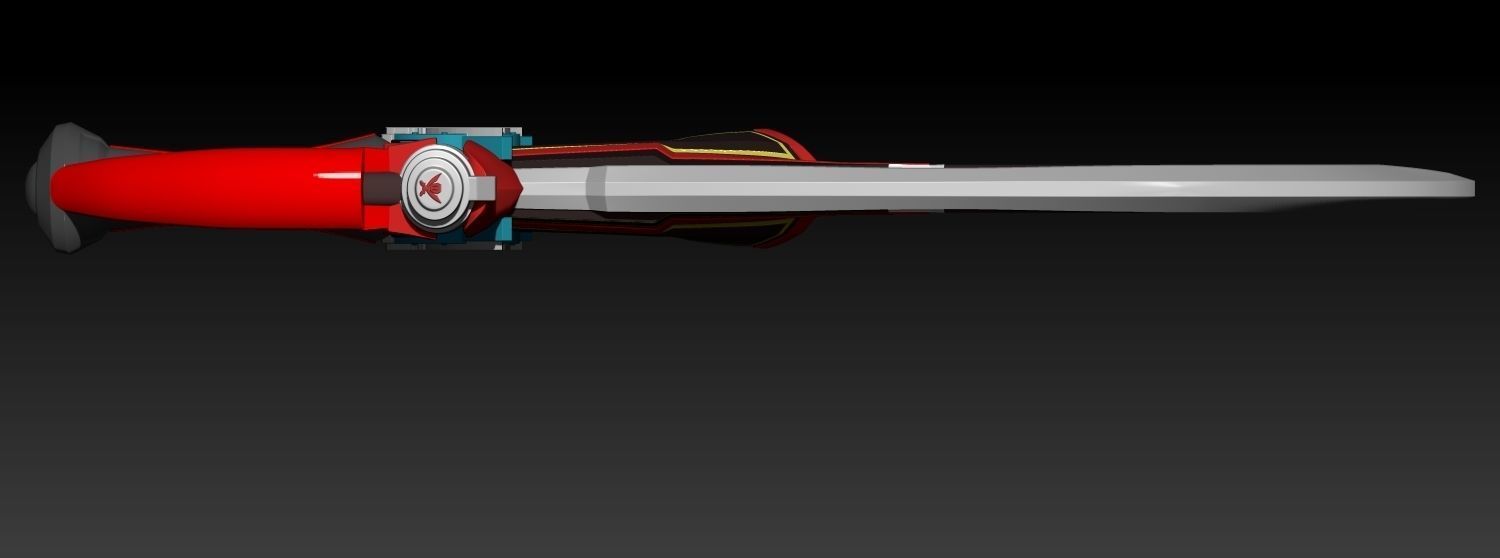 Gokai Saber 3D model 3D printable | CGTrader