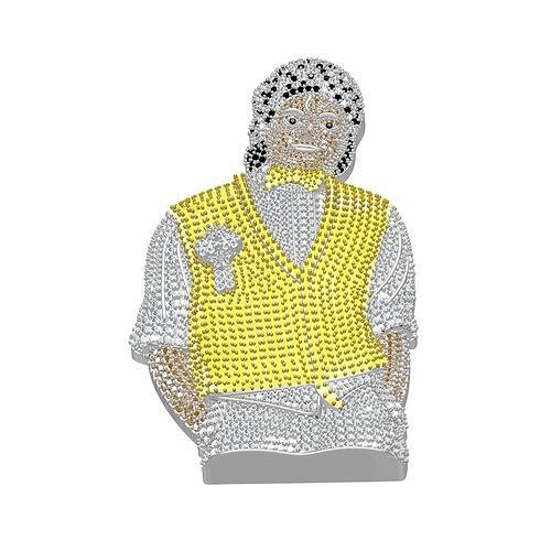 Michael Jackson Hip Hop Diamond Pendant 3D model 3D printable | CGTrader