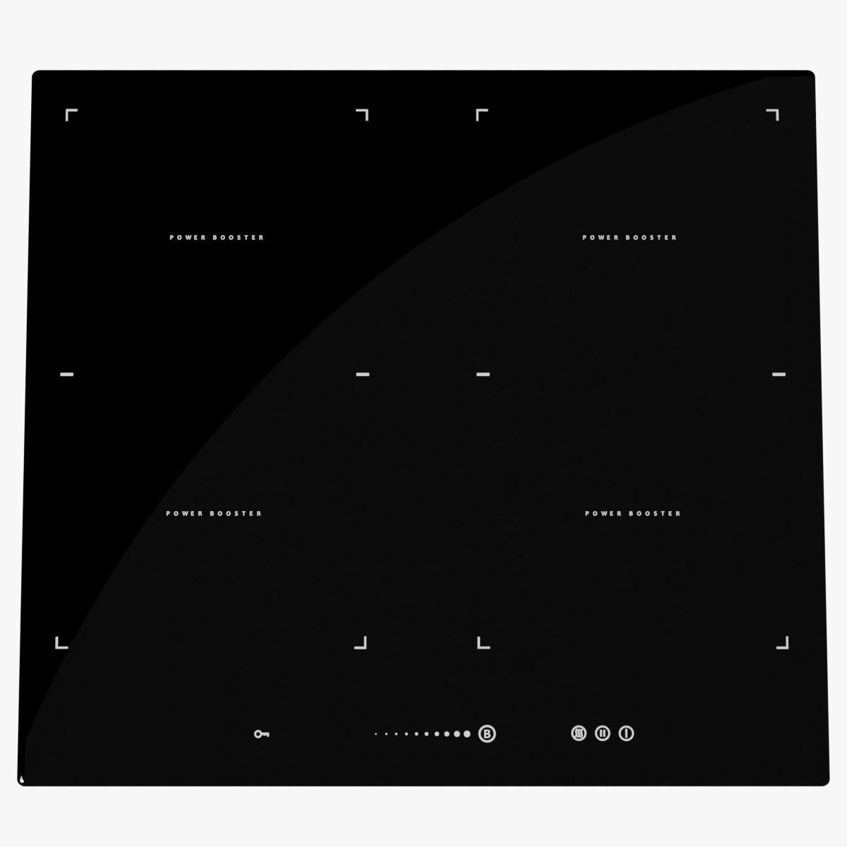 Induction Hob 3D model | CGTrader