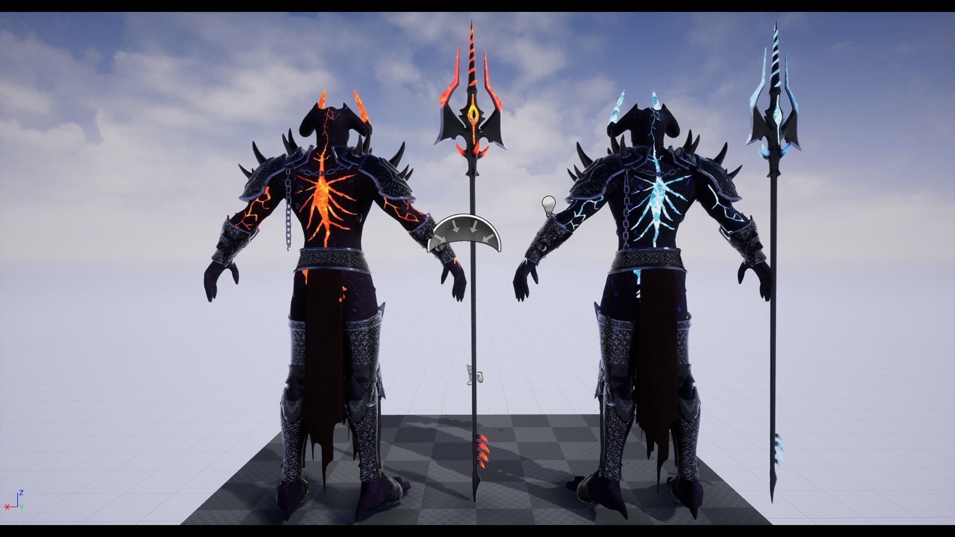 3D model Obsidian Demon VR / AR / low-poly | CGTrader