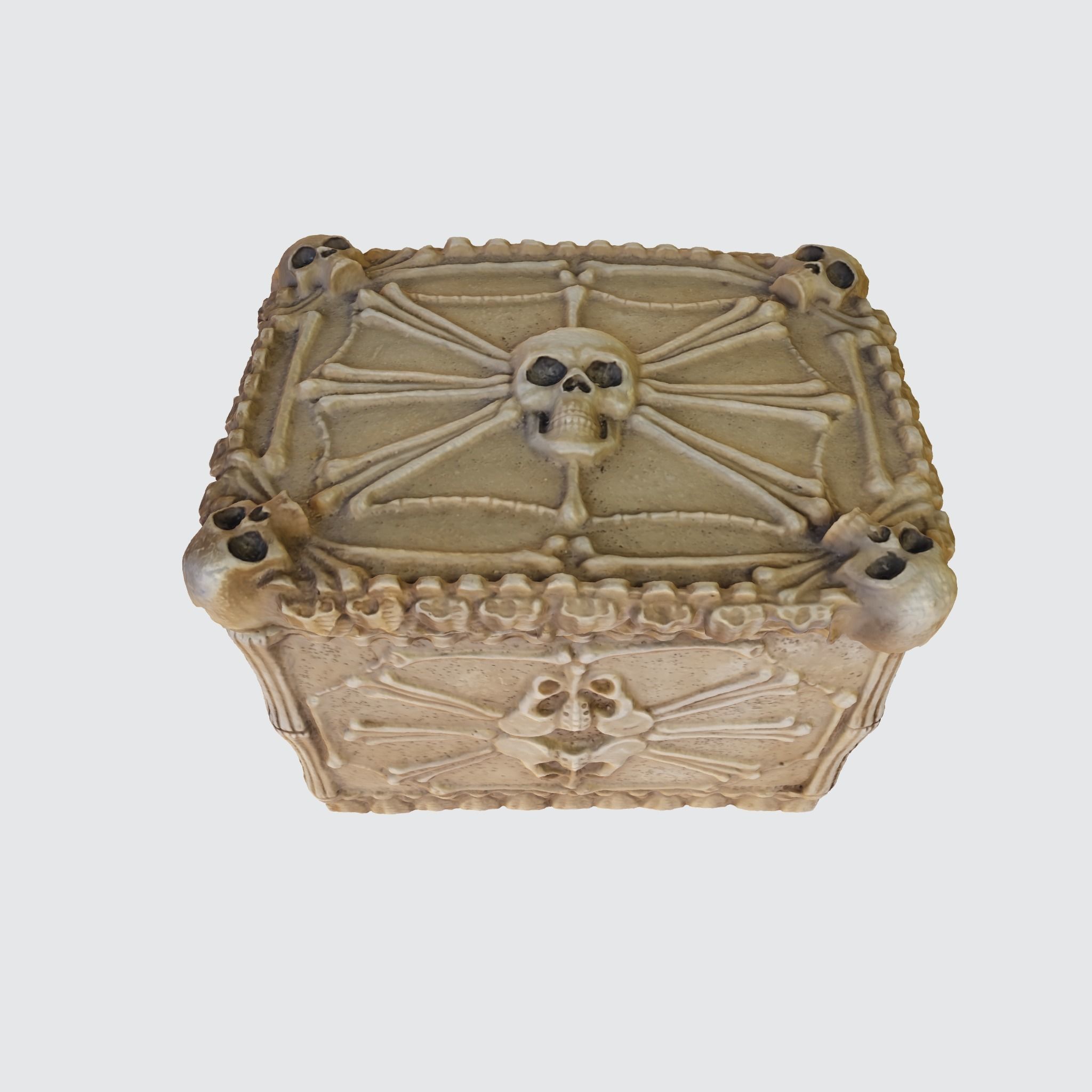 Skull Box 3D model | CGTrader