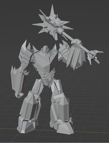 Megatron FOC 2 3D model 3D printable | CGTrader