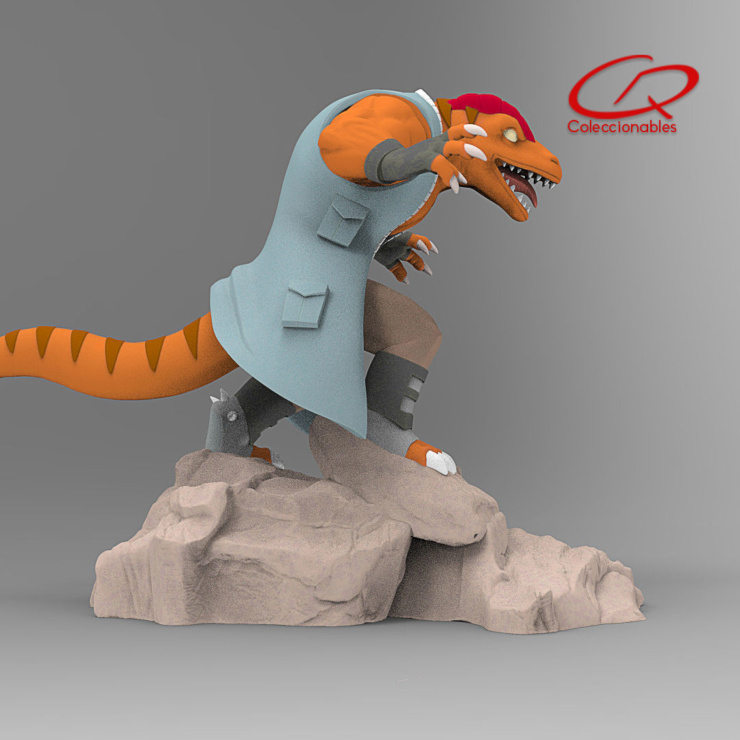 Ridge - Extreme Dinosaurs 3D model 3D printable | CGTrader