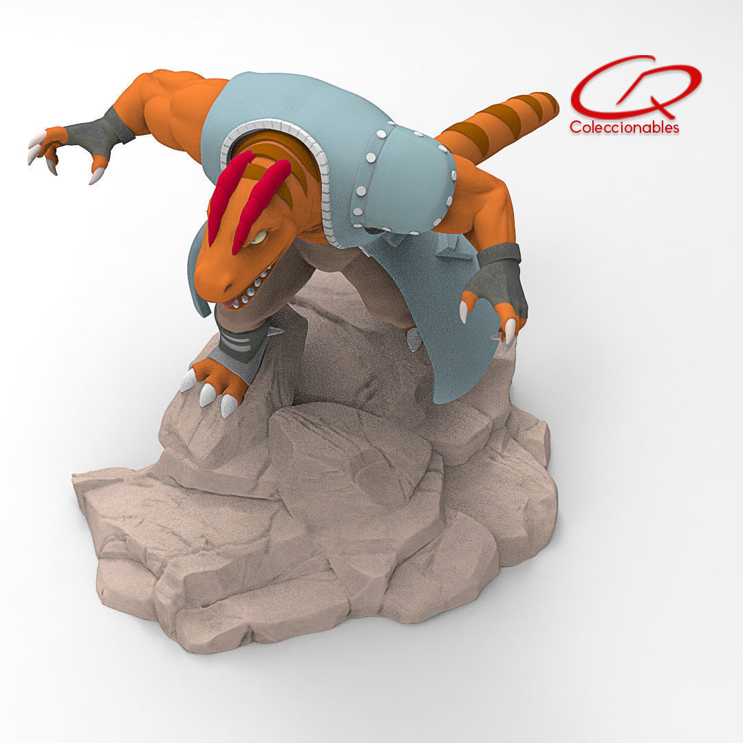 Ridge - Extreme Dinosaurs 3D model 3D printable | CGTrader