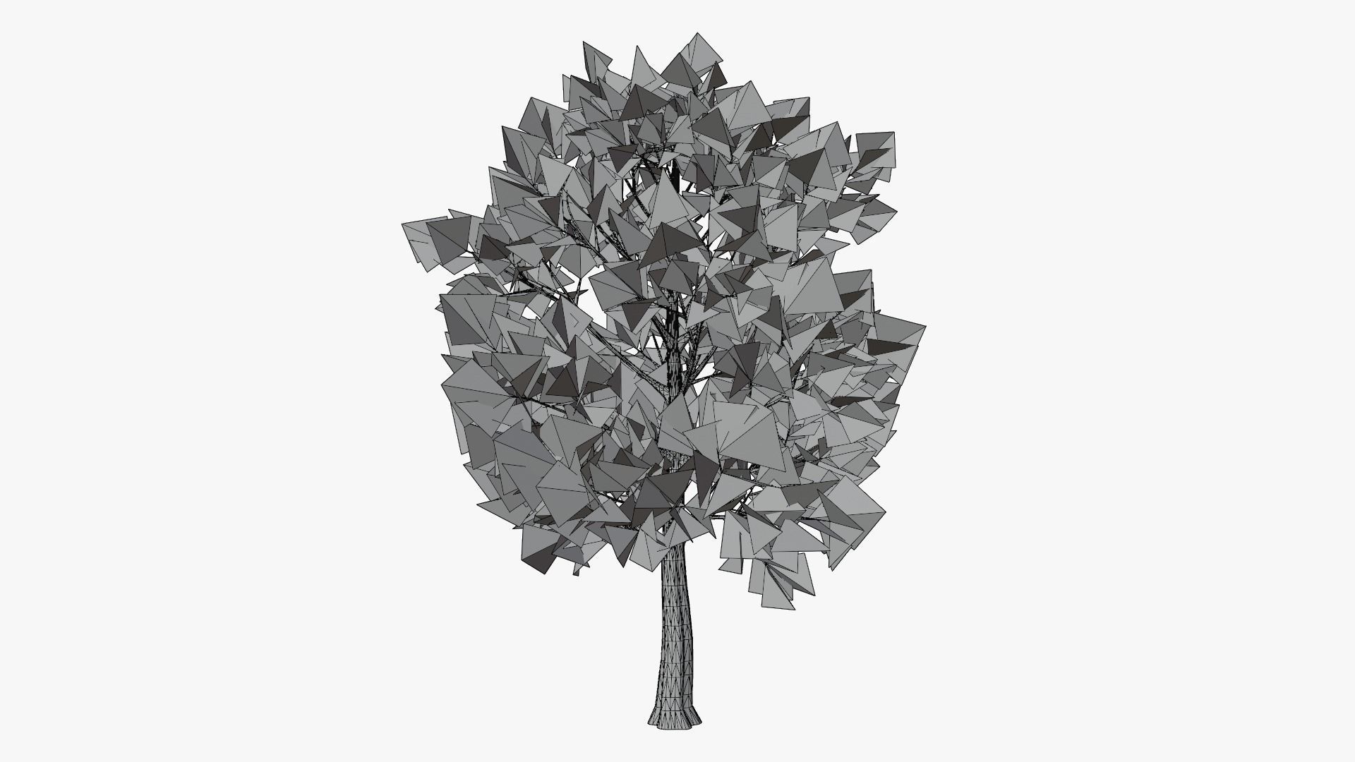 3D model Stylized Cartoon Beech Tree VR / AR / low-poly | CGTrader