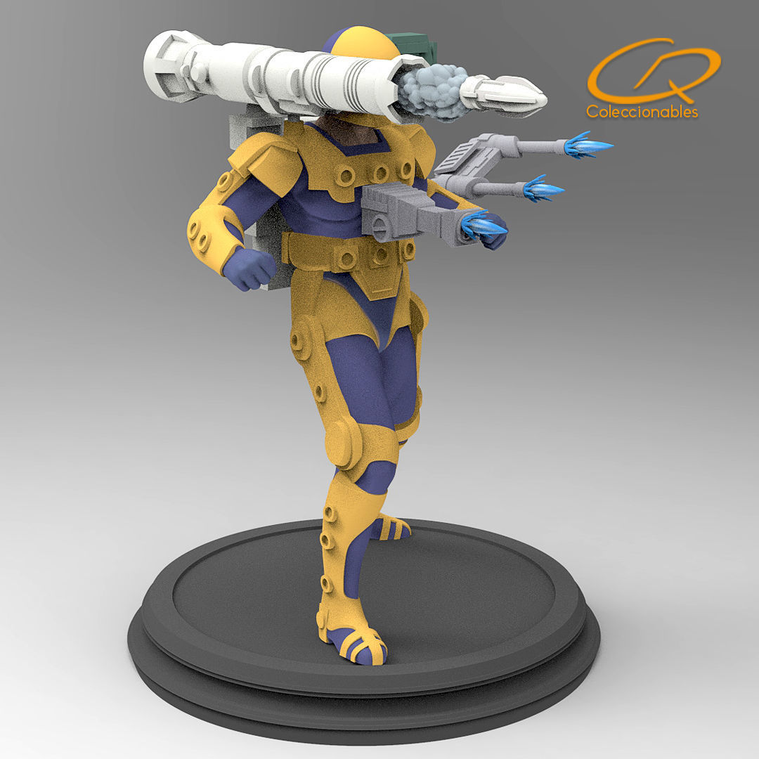 The Centurions - Jake Rockwell 3D model 3D printable | CGTrader