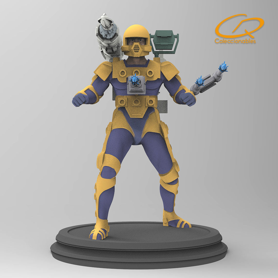 The Centurions - Jake Rockwell 3D model 3D printable | CGTrader