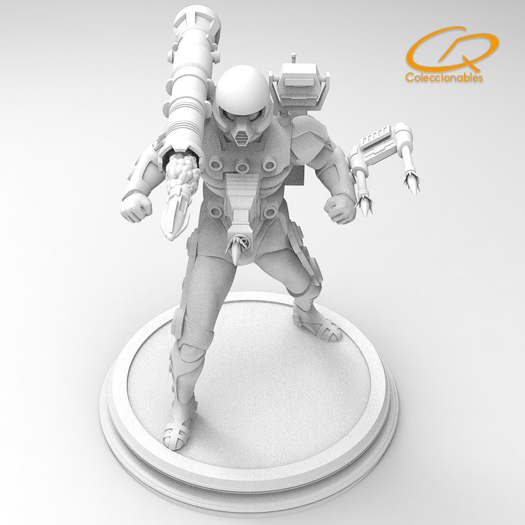 The Centurions - Jake Rockwell 3D model 3D printable | CGTrader